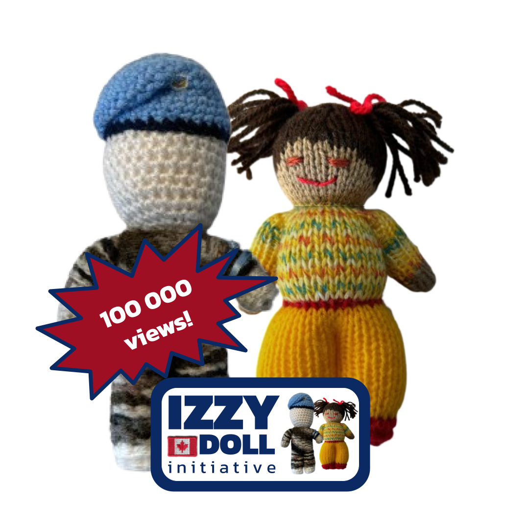 100,000 views! - IZZY DOLL INITIATIVE